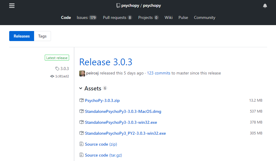 1. PsychoPyの準備 — PsychoPy Builderで作る心理学実験 4.0.0 ドキュメント